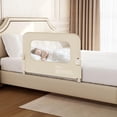 32"x24" Bed Rail for - Foldable Bed Side Rail with U-Shape Base, Bed ...