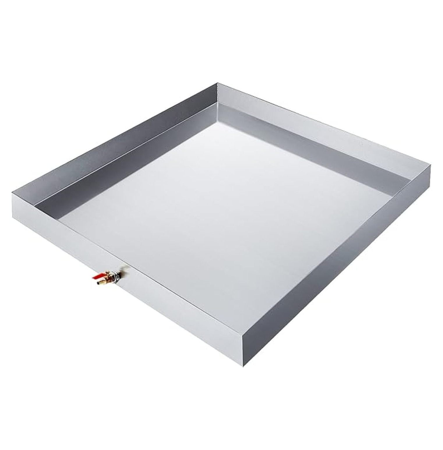 32 x30 x 2.5 Washing Machine Drip Pan Stainless Steel 18GA Washer Drip ...