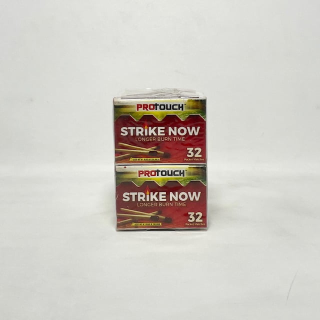 320 PROTOUCH Strike Now 10 Pack 32 Counts Wooden Pocket Matches Perfect ...