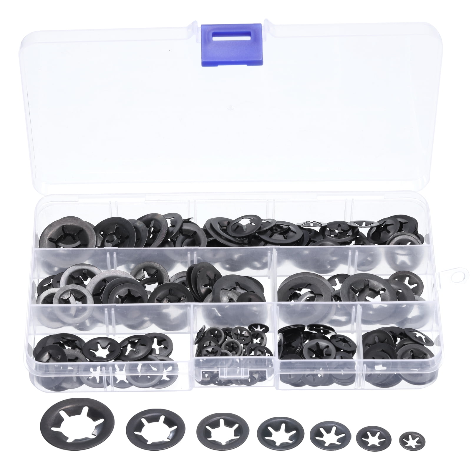 320 Pack Internal Tooth Star Lock Washers Assorted Kit M3 M4 M5 M6 M8 ...