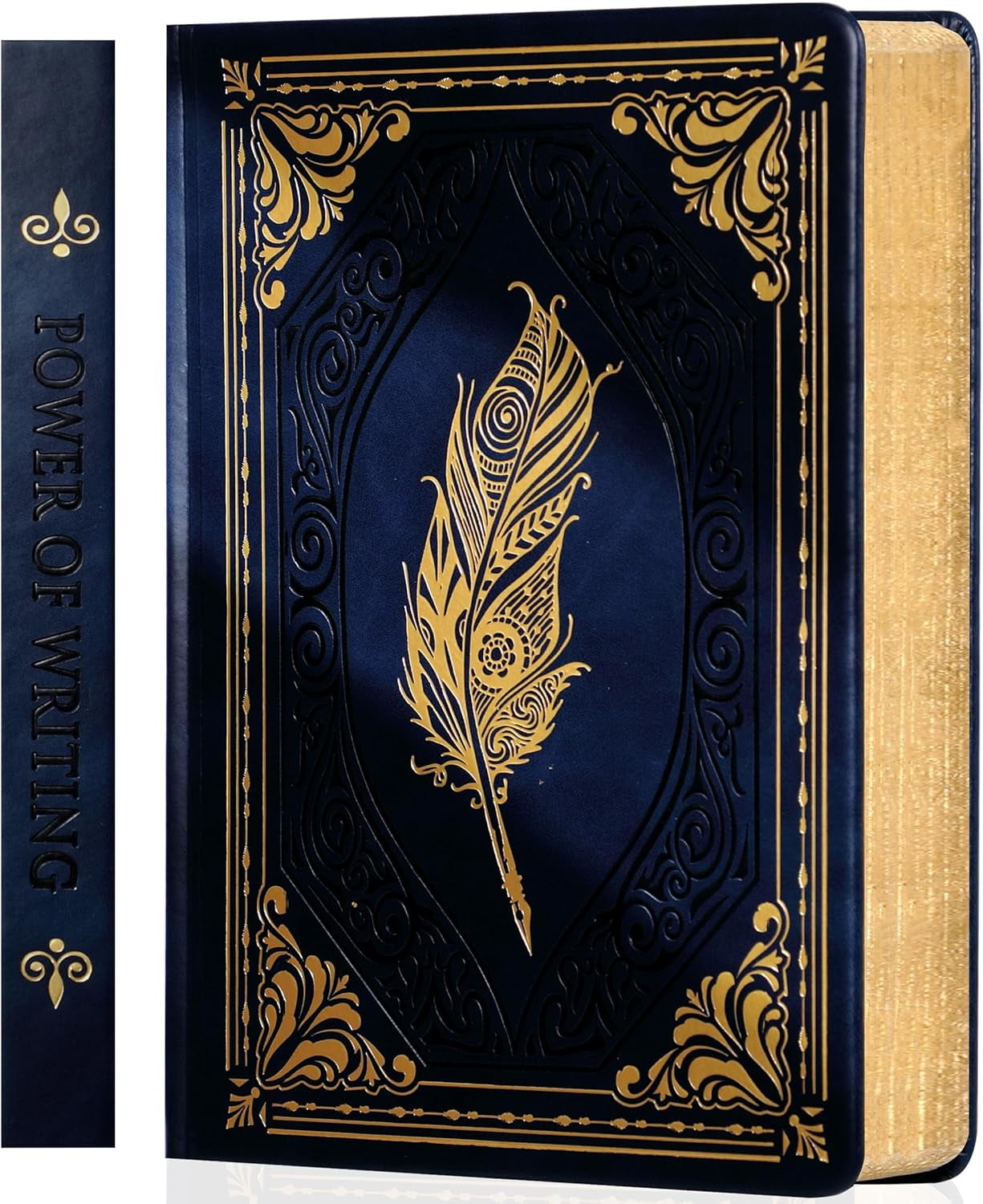 320 Pages Thick Hardcover Journaling Notebooks Vintage Leather Journal ...