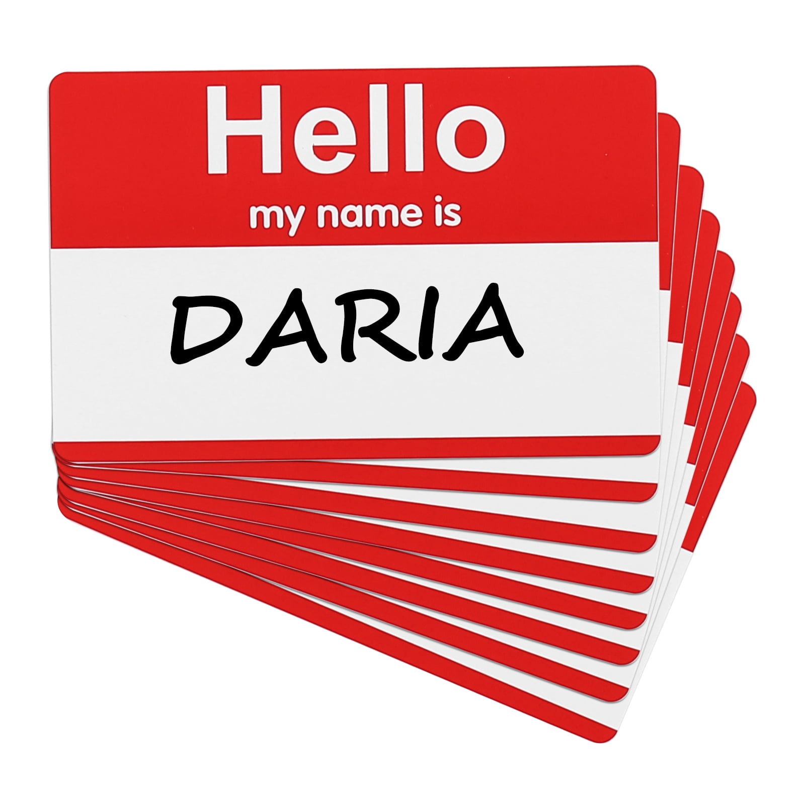 320 Pcs Peel and Stick Badges, 9.65 x 7.28 Inches Identification Stick ...