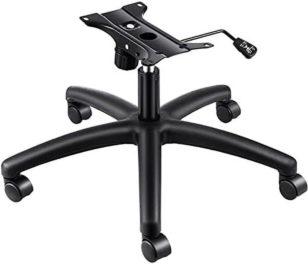 320 Pounds Replacement Office Chair Base 28 Inch Swivel Chair Base with ...