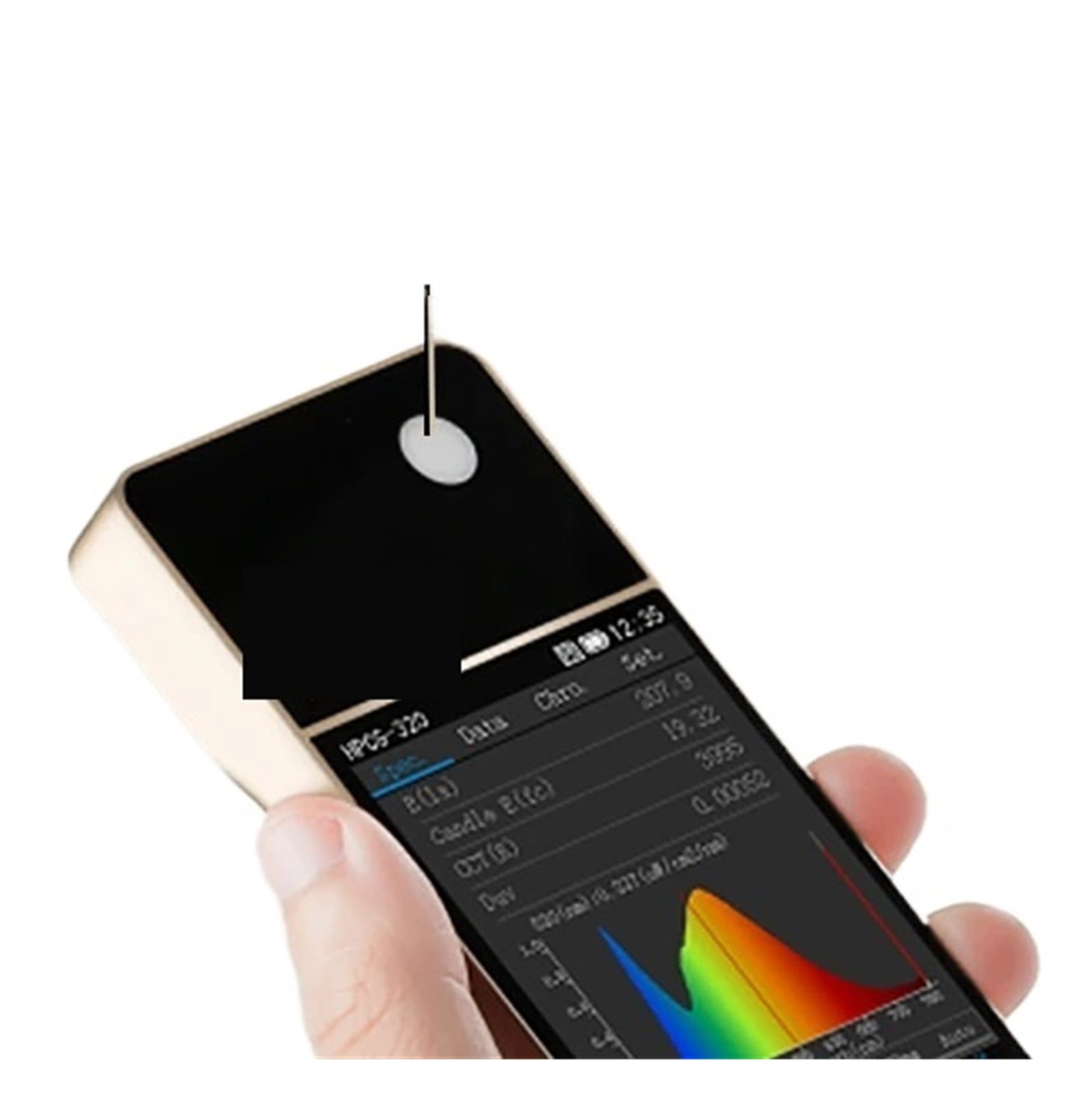 320 Spectrometer Lighting Led Tester Spectrum Lux Meter CCT CRI Metro ...