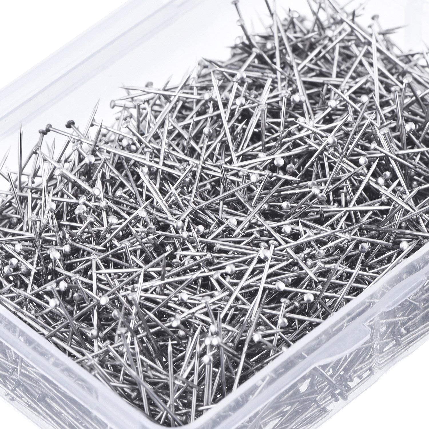3200 Pieces 1 1/16 Inch Head Pins Bouquet Pins Diamond Head Pins for ...