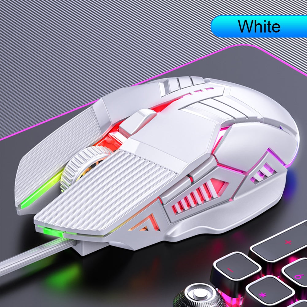 3200DPI Ergonomic Wired Gaming Mouse USB Mouse Gaming RGB Mause Gamer ...