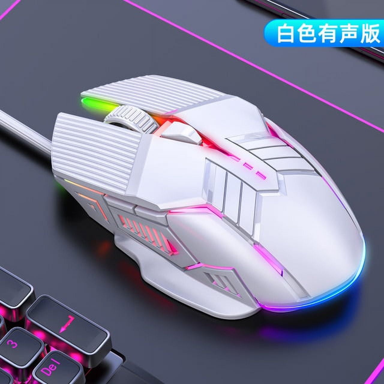 3200dpi Ergonomic Wired Gaming Mouse Usb Computer Mouse Gaming Rgb ...