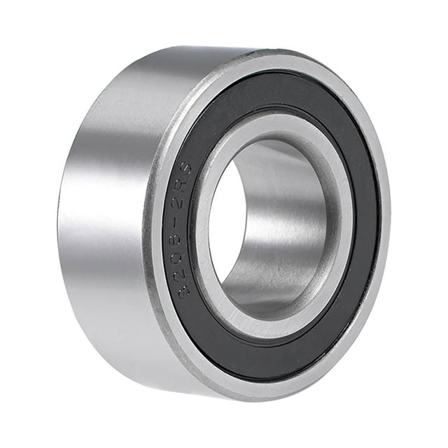 3206-2RS Angular Contact Ball Bearing 30x62x24mm Double Sealed Bearing ...