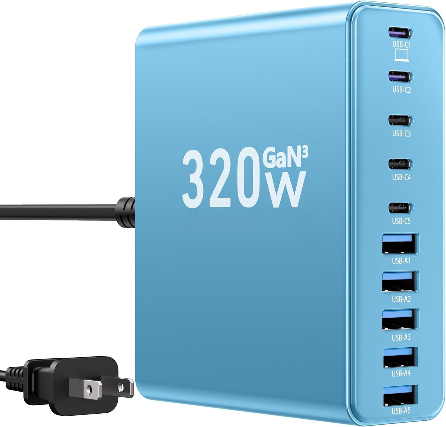 320W C Block, 10-Port C Station GaN III PD 65W PC Laptop for /Air ...