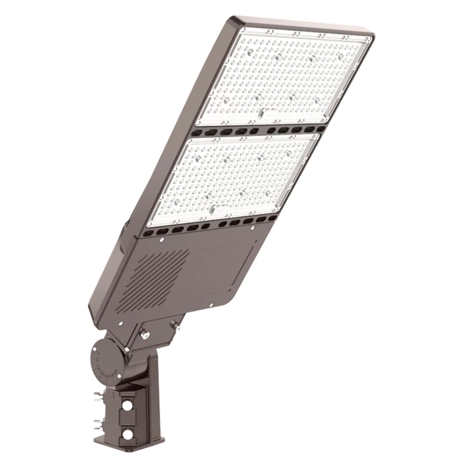 320W LED Shoebox Pole Light with Photocell and Slip Fitter for ...