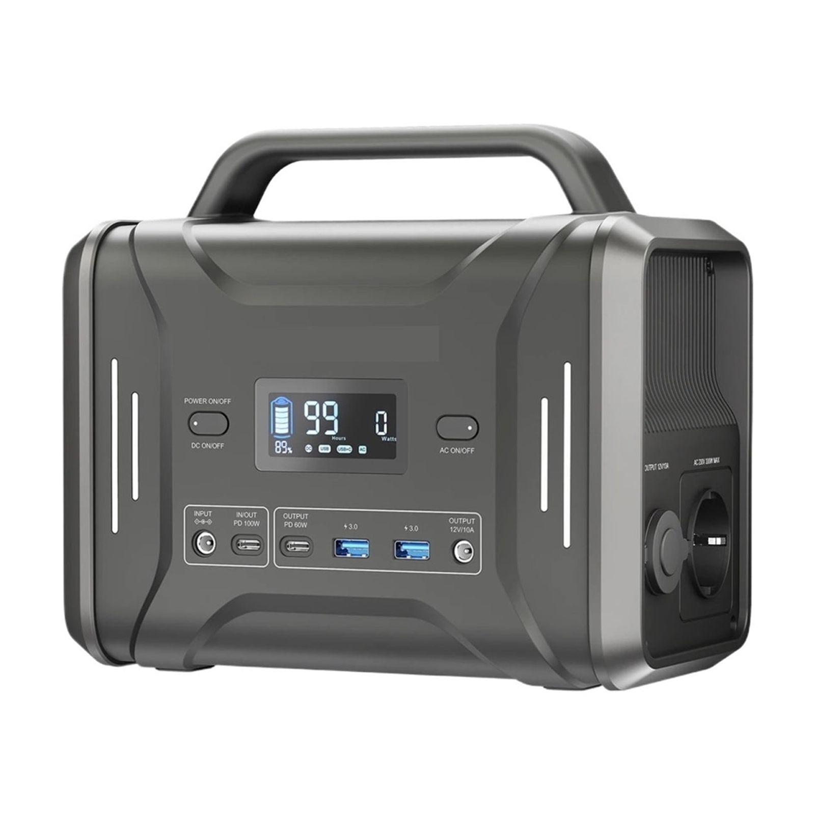 320Wh Portable Power Station PPS320 Solar Energy Storage Power 300W ...