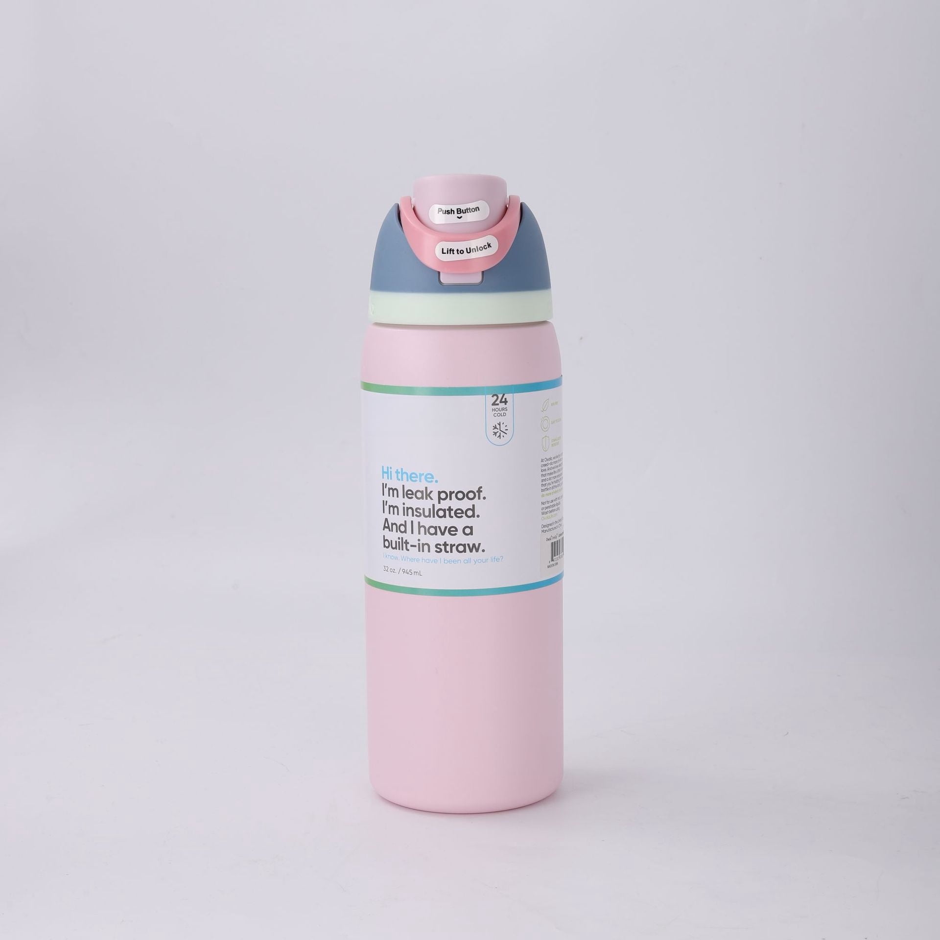 320Z Insulated Stainless Steel Water BottleDouble-Layer Kettle With ...