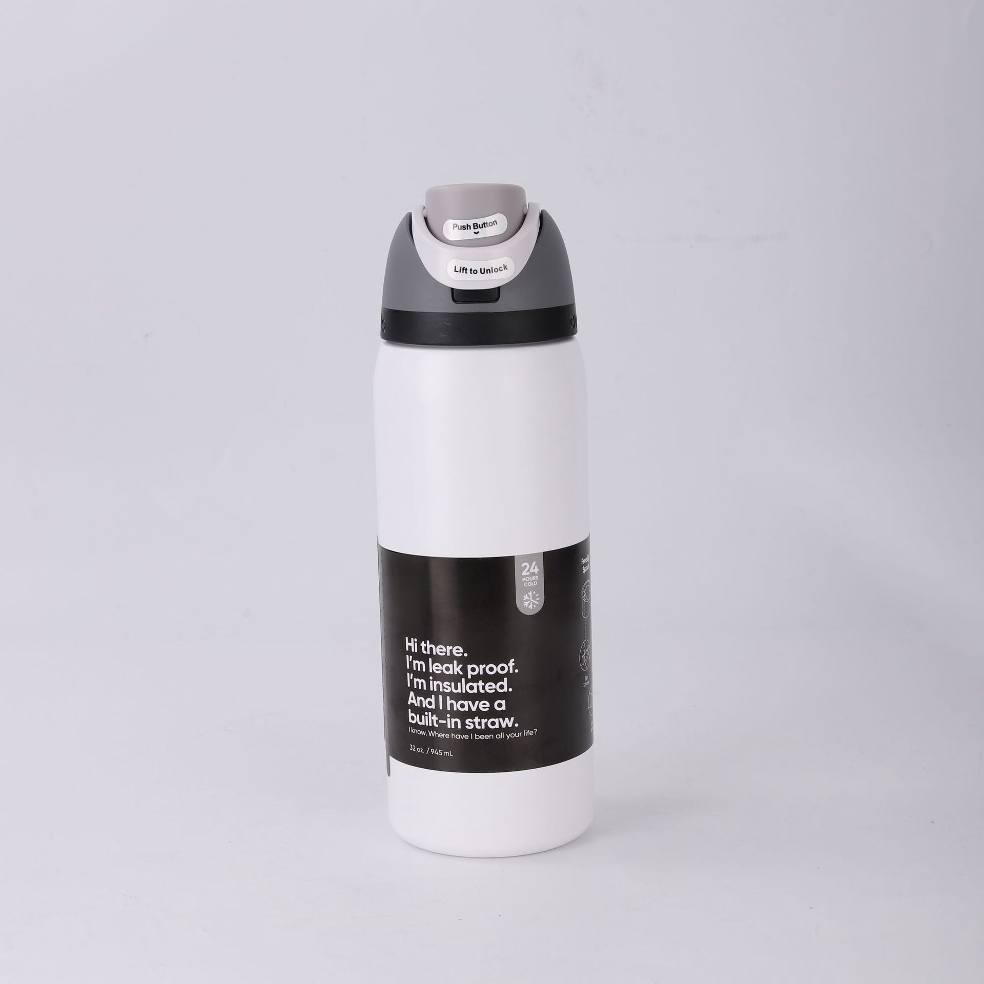 320Z Insulated Stainless Steel Water BottleDouble-Layer Kettle With ...