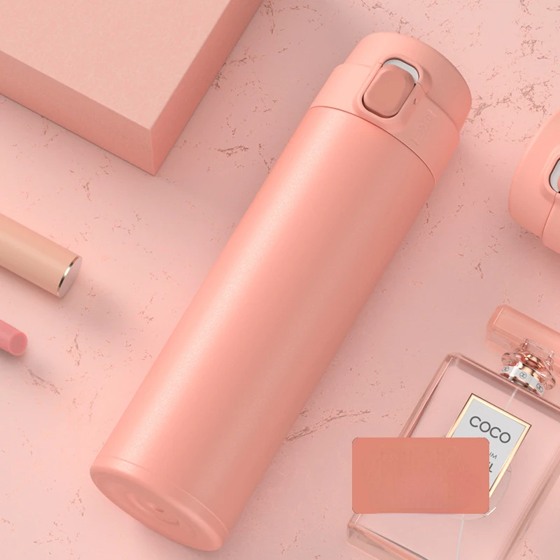 320ml/450ml Stainless Steel Thermos Bottle Portable Vacuum Flask Insulated Water Bottle BPA Free ...