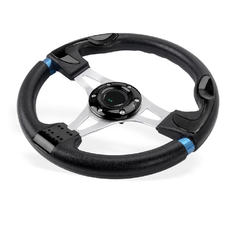 320mm Sport Aluminum-PU Textured Grip, Quick Install for Car ...