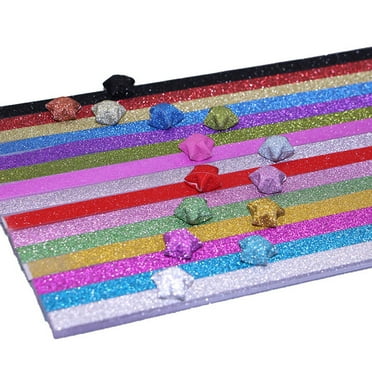 ArtSkills 9x12 in. Shiny Decorative Glittery Craft Paper, Assorted ...