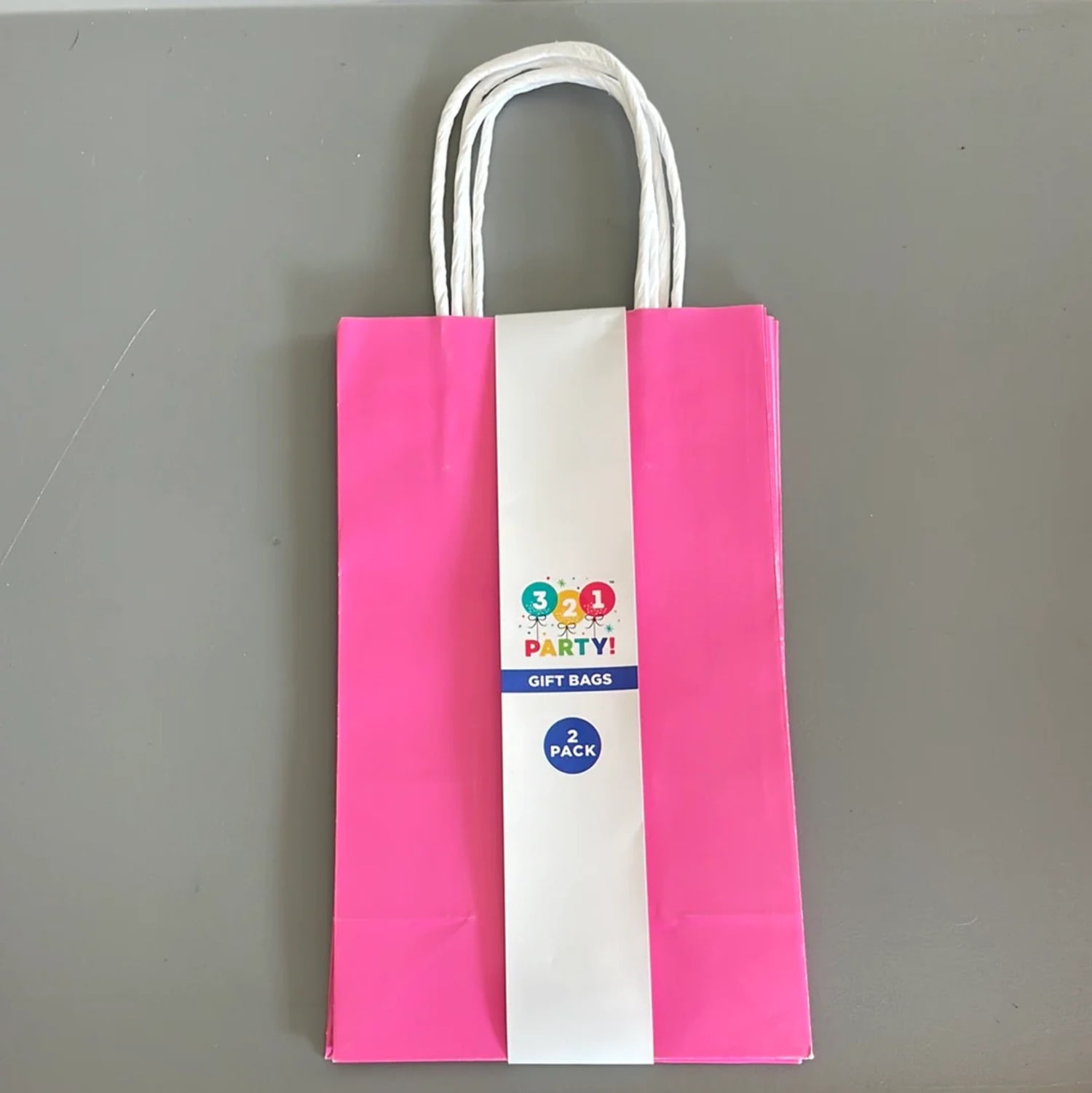 321 Party Gift Bags, Solid - Walmart.com