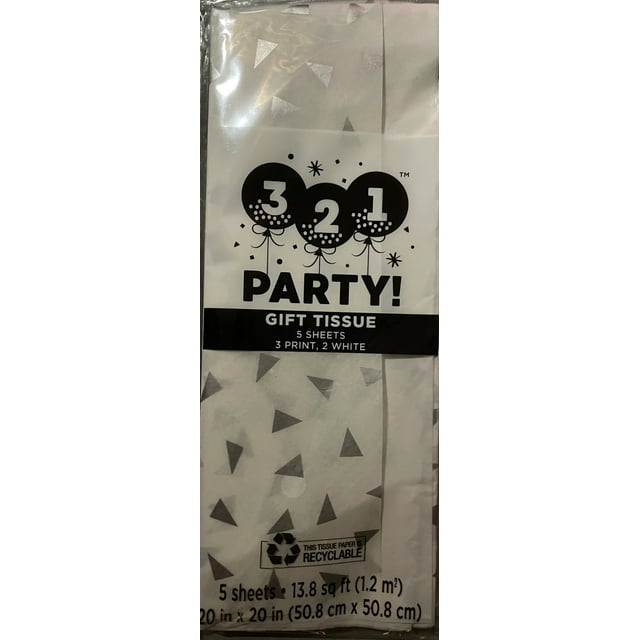 321 Party Gift Tissue Paper - Walmart.com