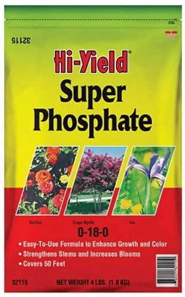 32115 Fertilome Hi Yield Super Phosphate Plant Fertilizer, 4-Pound ...