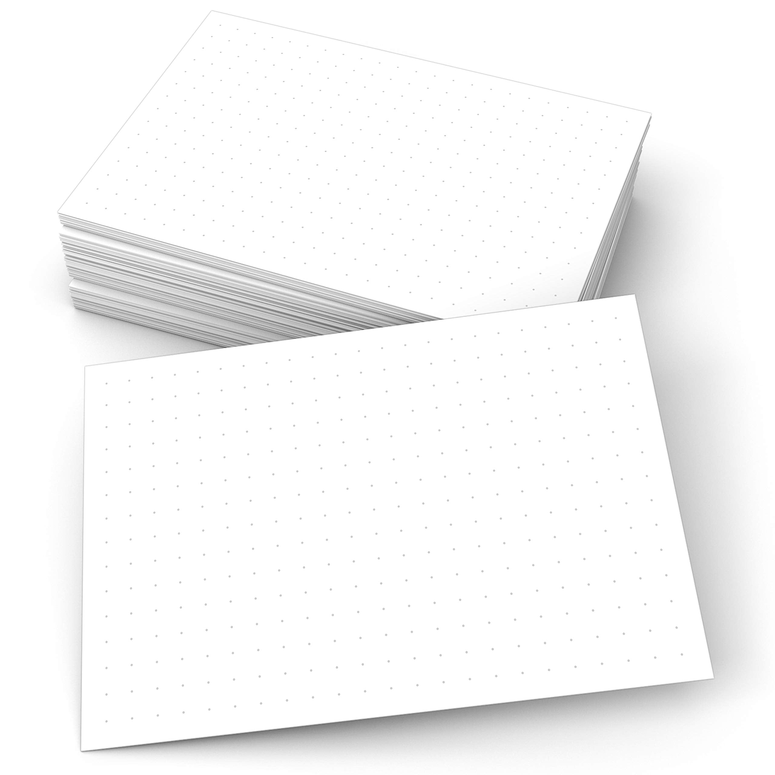 321Done Dot Grid Index Cards, Dot Pattern - Made in USA - Large 4x6 ...