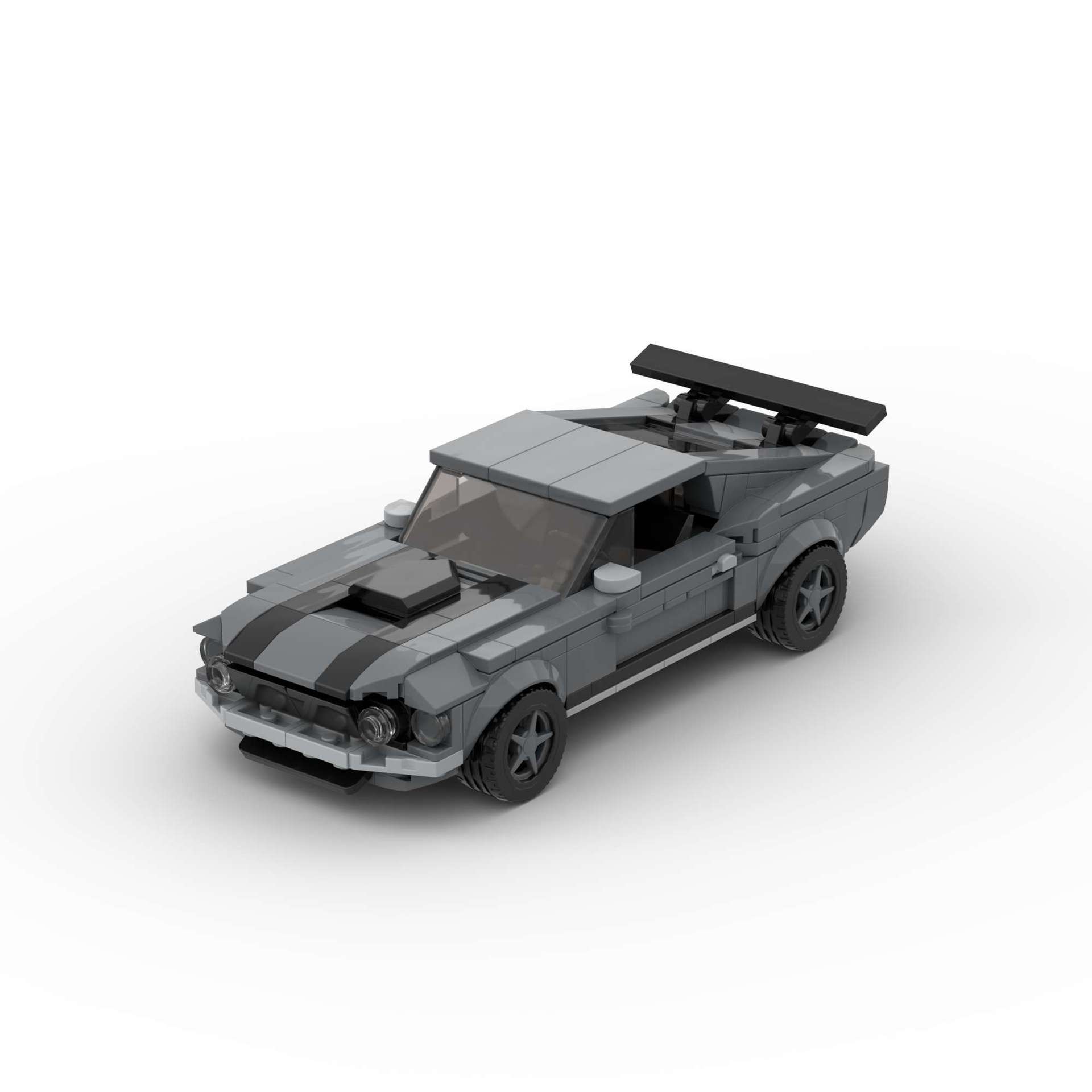 321PCS MOC Mustang Free shipping( compatible with mainstream brands ...