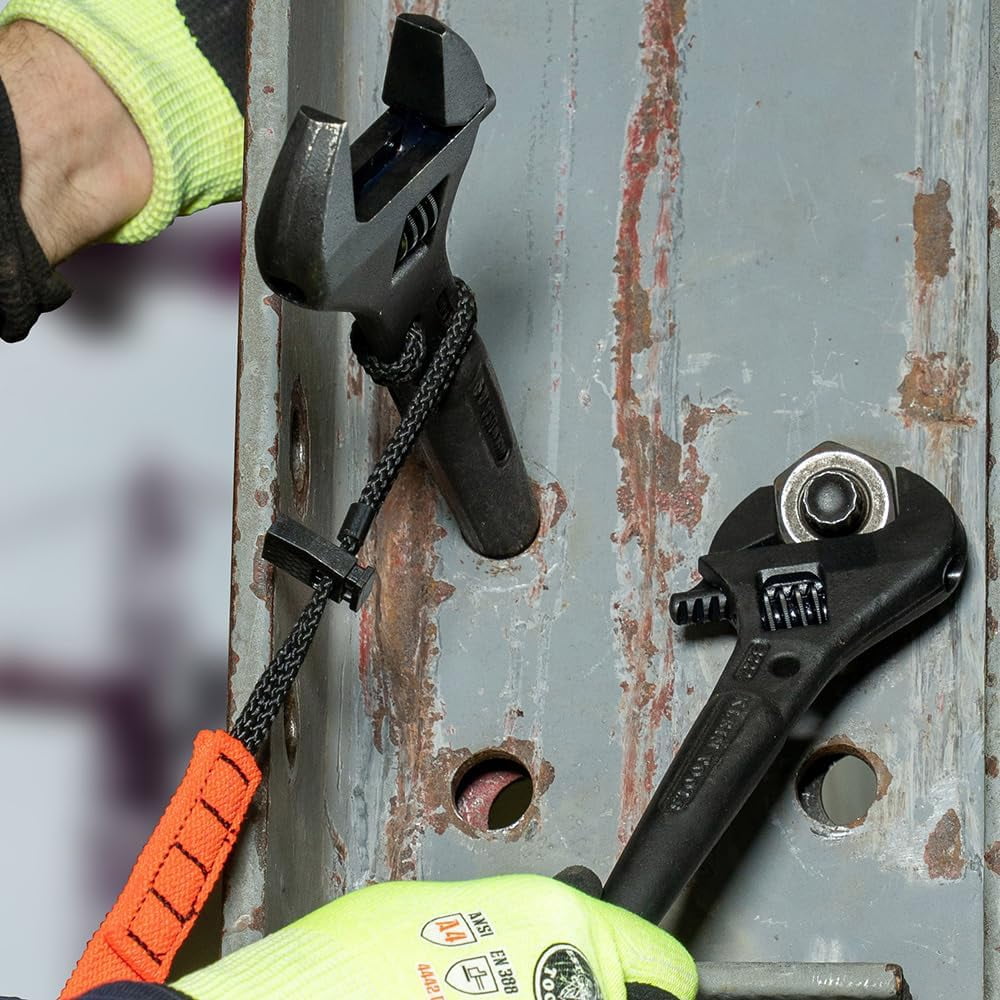 3227 Extra Wide Adjustable Wrench, Construction Spud Wrench for Up to 1 ...