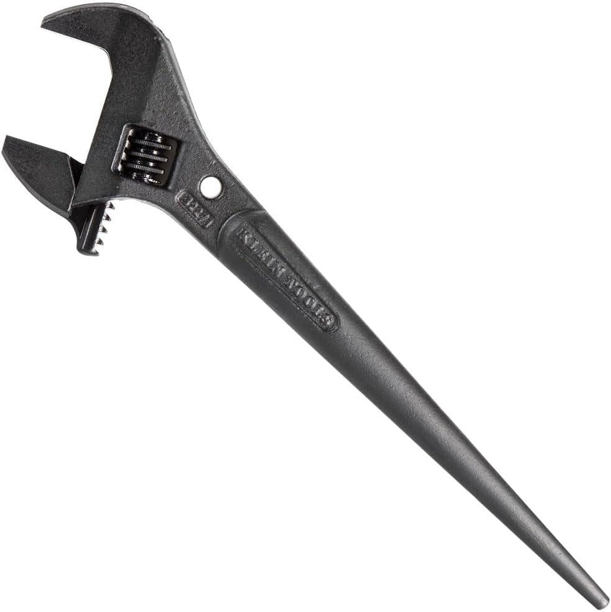 3227 Extra Wide Adjustable Wrench, Construction Spud Wrench for Up to 1 ...
