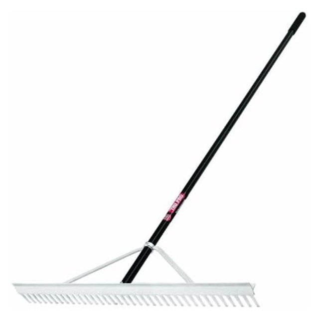 32400 Tru Pro 36-Inch Aluminum Landscape Rake, 66-Inch Aluminum Handle ...