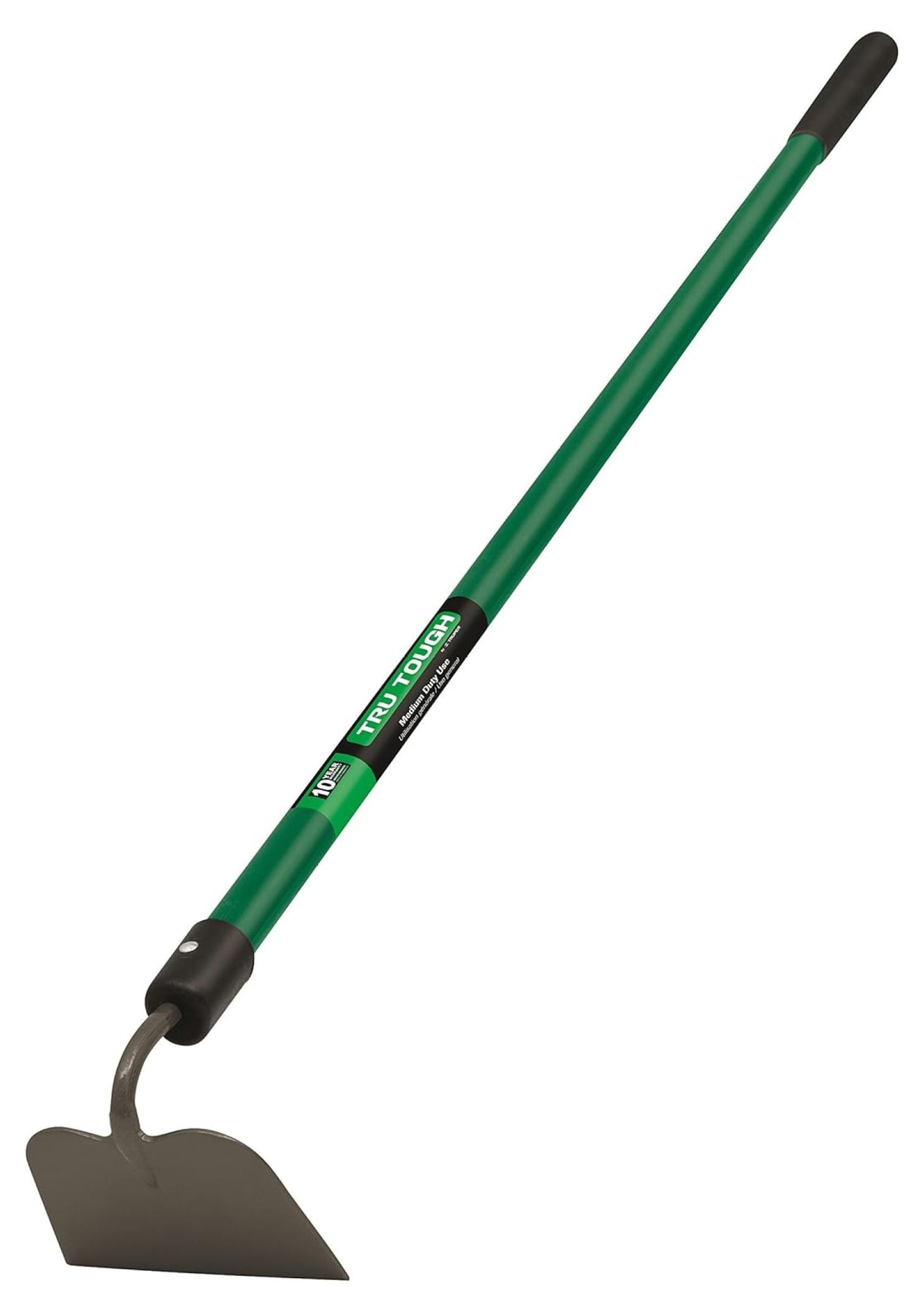 32405 Tru Tough Forged Garden Hoe, 6-Inch Head, Fiberglass Handle, 10 ...
