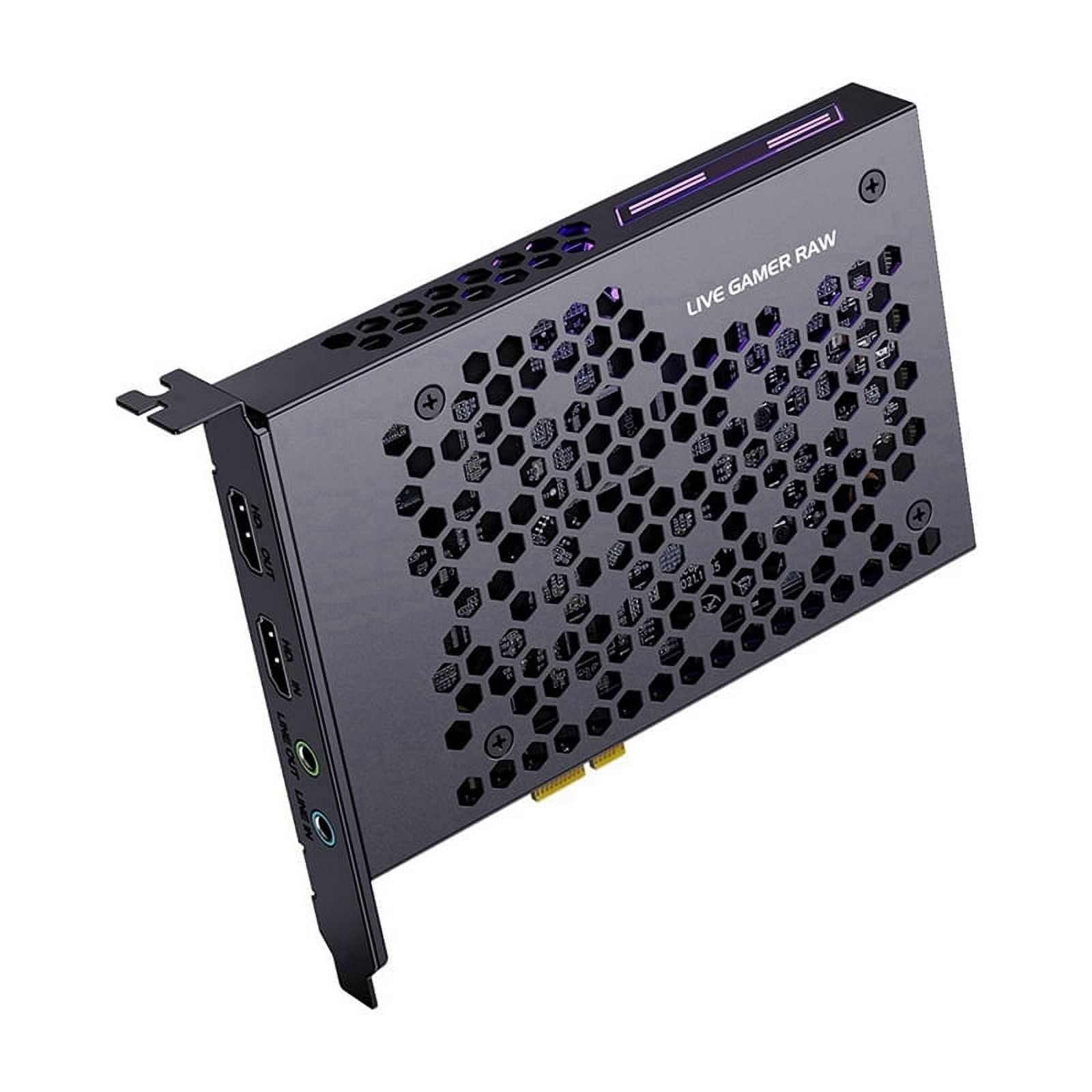 324B Live Gamer Raw PCIE 4K Video Game Capture Card Record and Live Stream for Gaming Systems ...