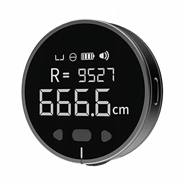 324Ft Electronic Digital Tape Measure with LCD Display Ruler ...