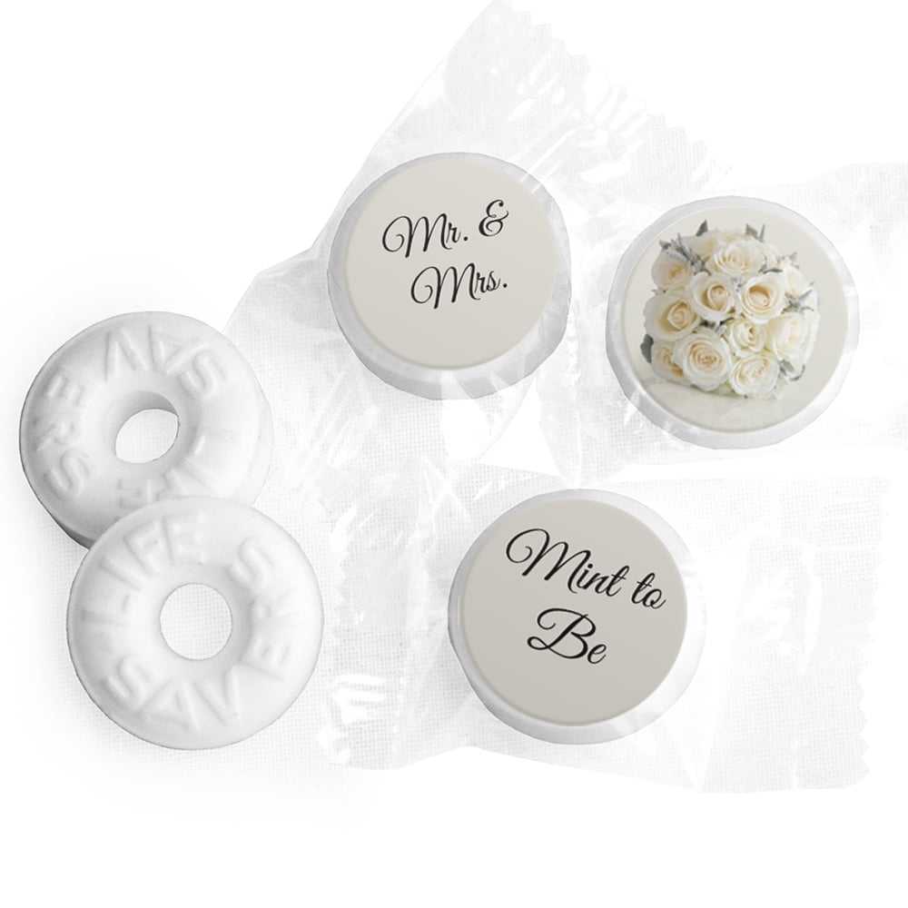 Just Candy Floral Mint to Be Stickers, 324ct, Wedding Party Favors for ...