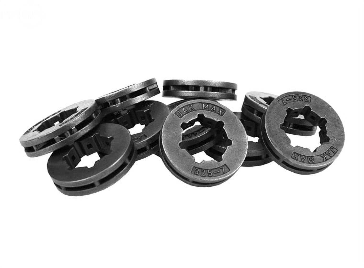 .325" Pitch 9 Tooth Standard 7 Spline Chain Saw Rim Sprocket - Walmart.com