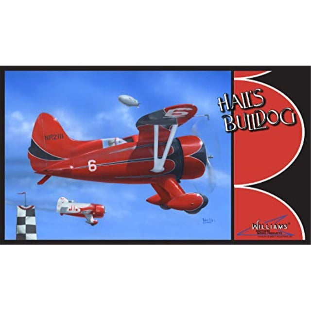 halls bulldog racer airplane 1-32 williams brothers - Walmart.com