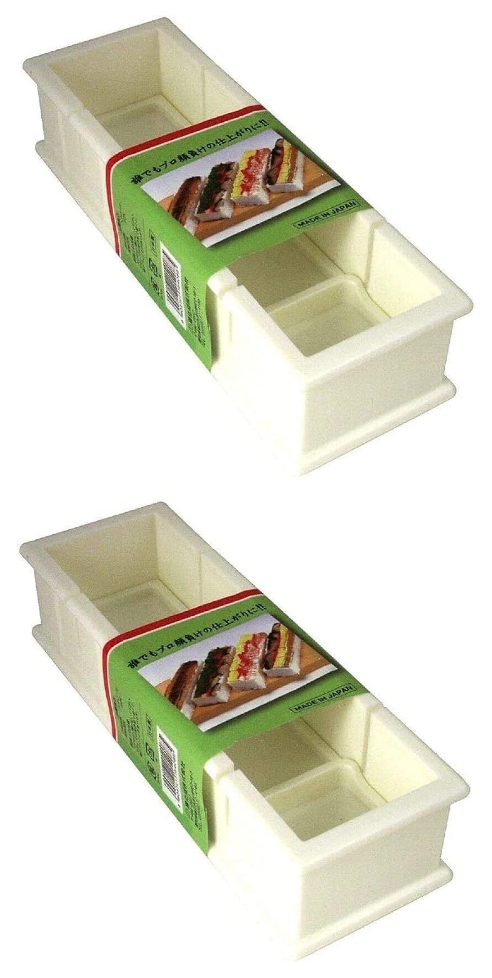 3254, Set of 2 Japanese Sushi Press Boxed Sushi Mold Sushi Maker Rice ...
