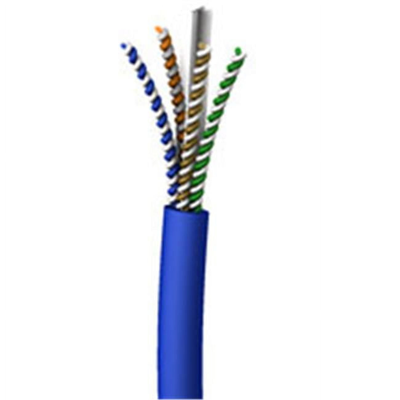 32593 500ft CAT 6 UTP SOLID PVC CABLE - BLUE - Walmart.com