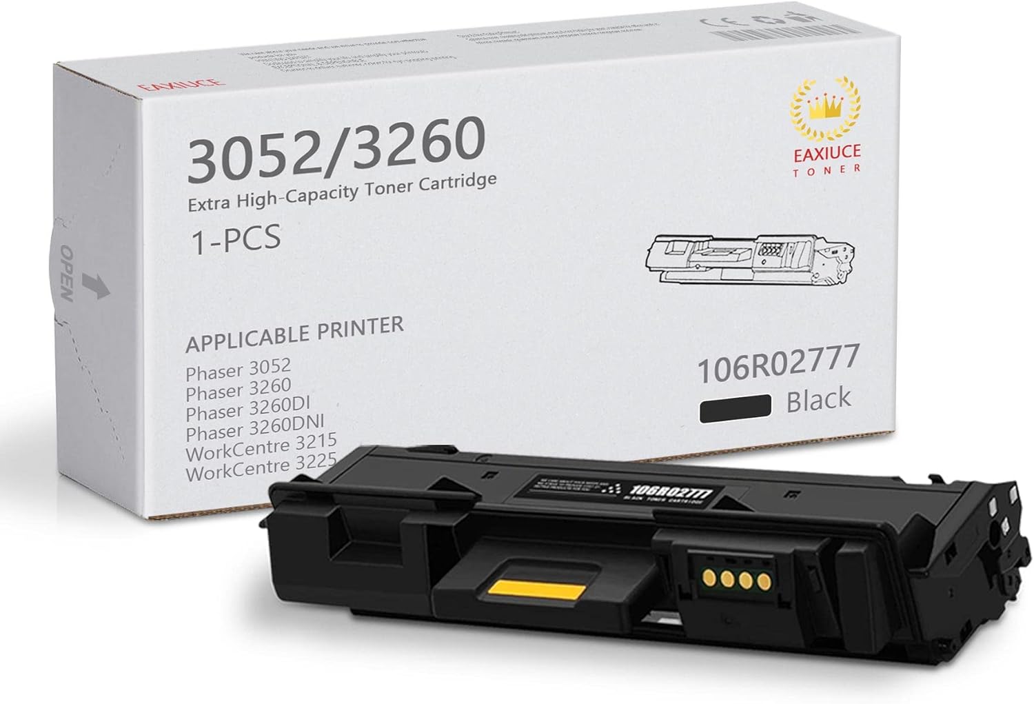 Xerox, XER106R01078, Phaser 7400 Toner Cartridge, 1 Each - Walmart.com