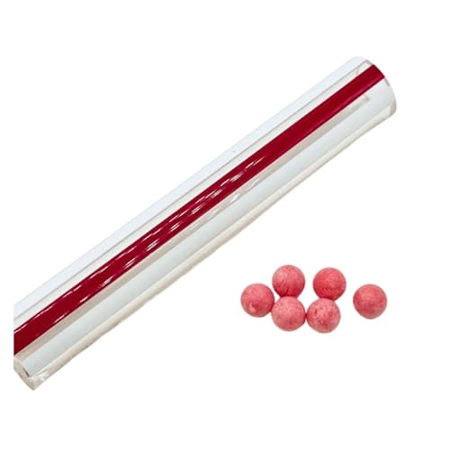 .328" Diameter Light Red Gauge Glass Float Balls | Float Balls for 5/8 ...
