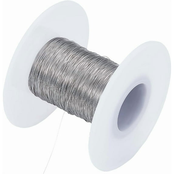 328 Feet 0.2mm Jewelry Wire 304 Stainless Steel Bendable Crafting Wire ...
