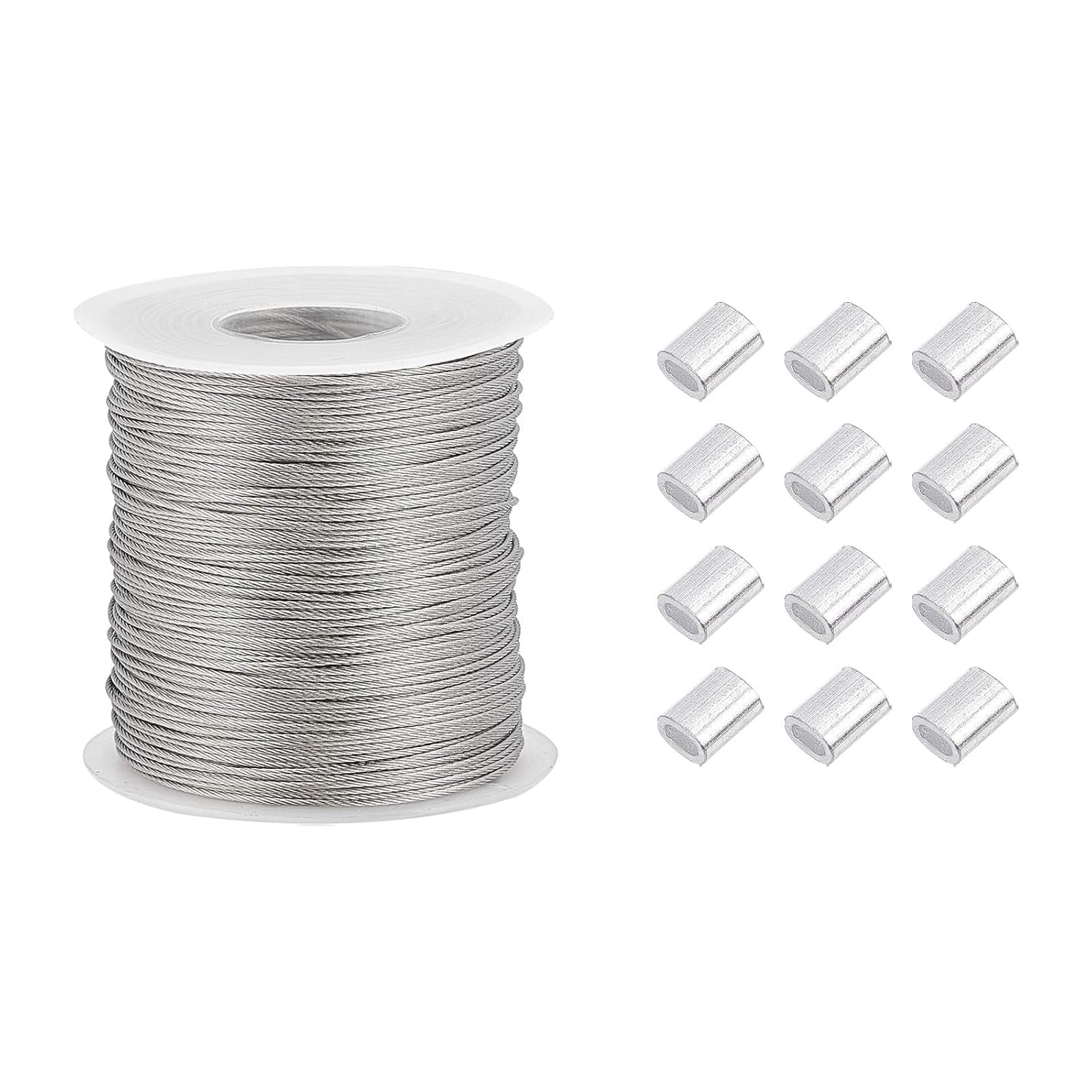 328 Feet/109 Yards 0.8mm Heavy Duty Picture Hanging Wire 304 Stainless ...
