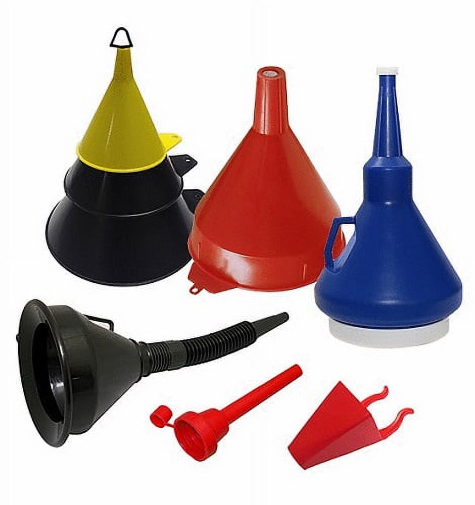 32850 10-Piece Funnel Assortment, Every Size You Need, Perfect for ...