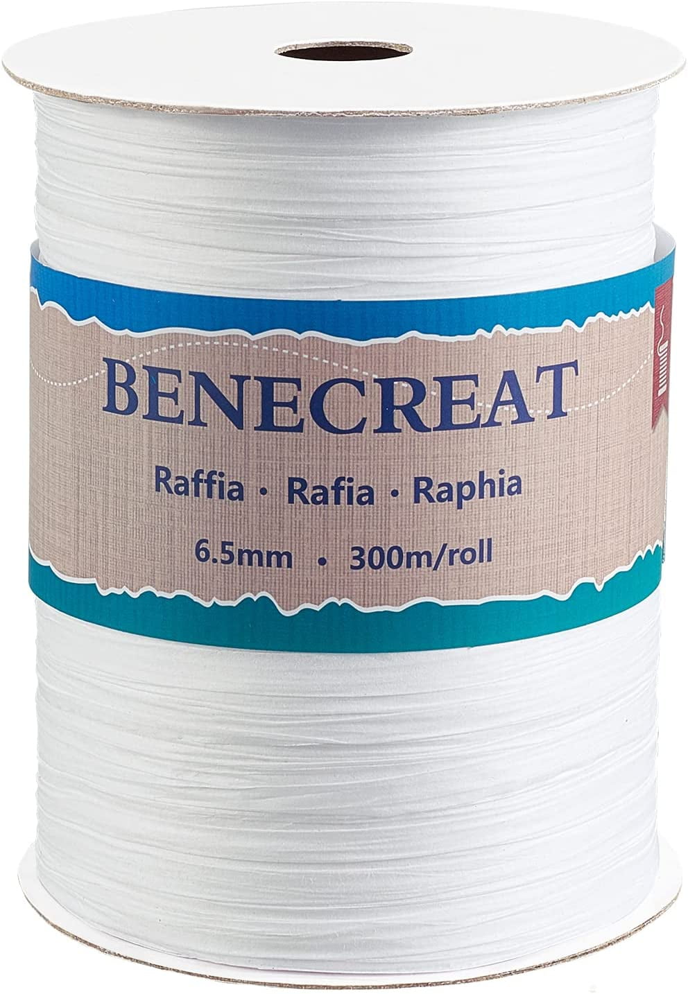 328Yards 8mm Wide Raffia Ribbon Raffia Paper Craft Ribbon Packing Twine ...