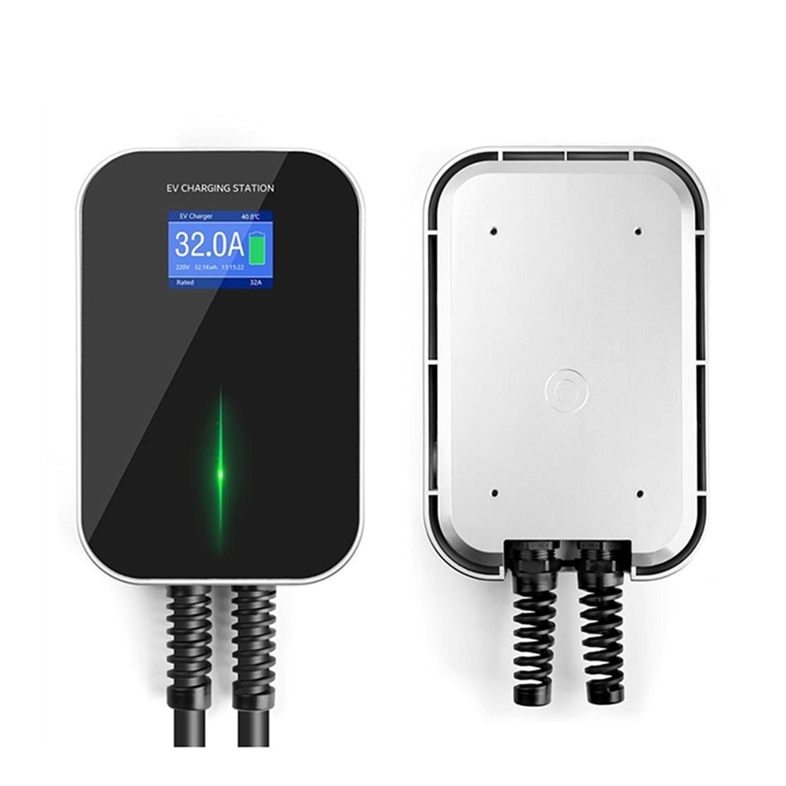 32A 1Phase EVSE EV Charger Electric Vehicle Charging Station with Type 2 Cable 62196-2 ...