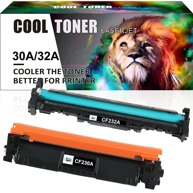 Cool Toner Compatible HP CF230A 30A Toner & CF232A 32A Drum Unit for LaserJet Pro M203 M227 M206 ...