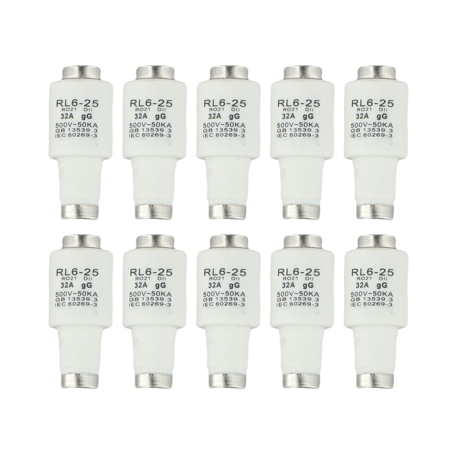 32A Fuse Dii Fuse Link Good Electrical Conductivity High-Strength ...