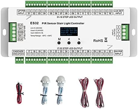 Human Body Inductive Light Controller ES32 PIR Stair Light Controller ...