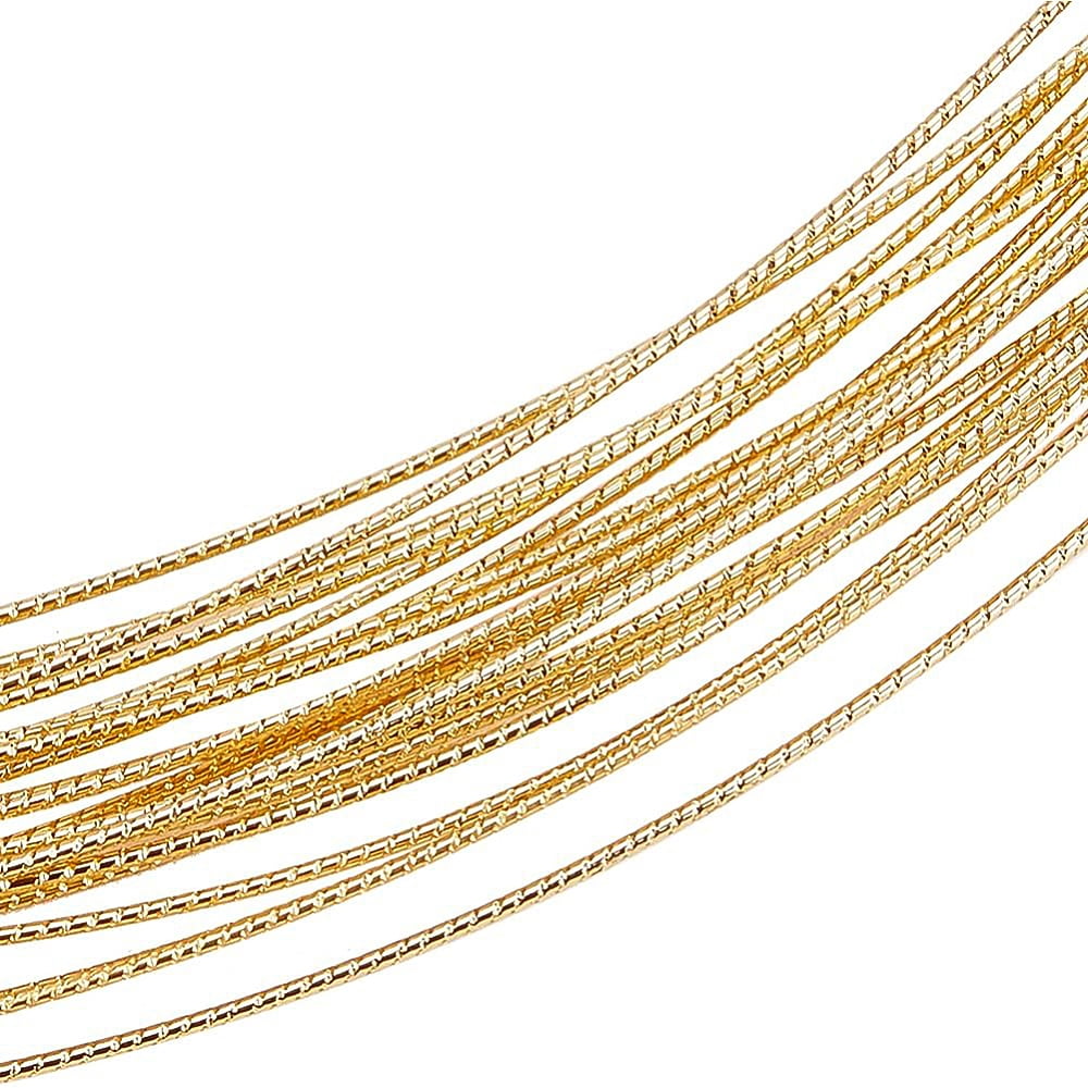 32FT 23 Gauge Golden Pure Copper Wire Resistant Copper Wire for Beading ...