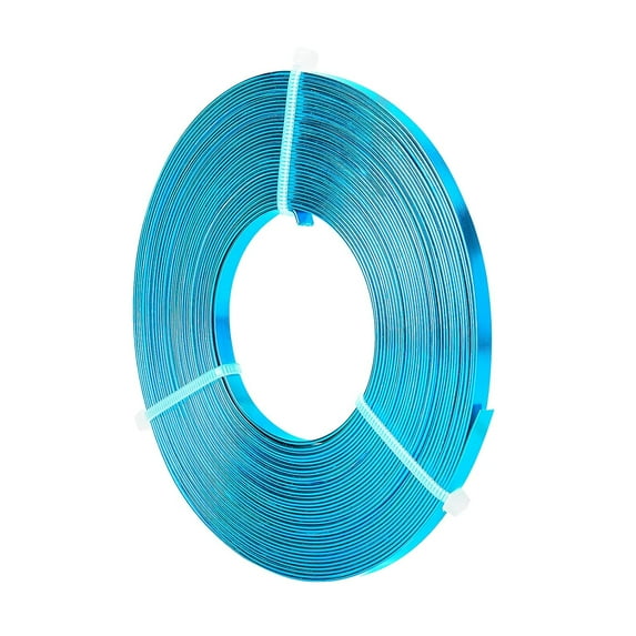 32FT 5mm Wide Flat Jewelry Craft Wire 18 Gauge Aluminum Wire for Bezel ...