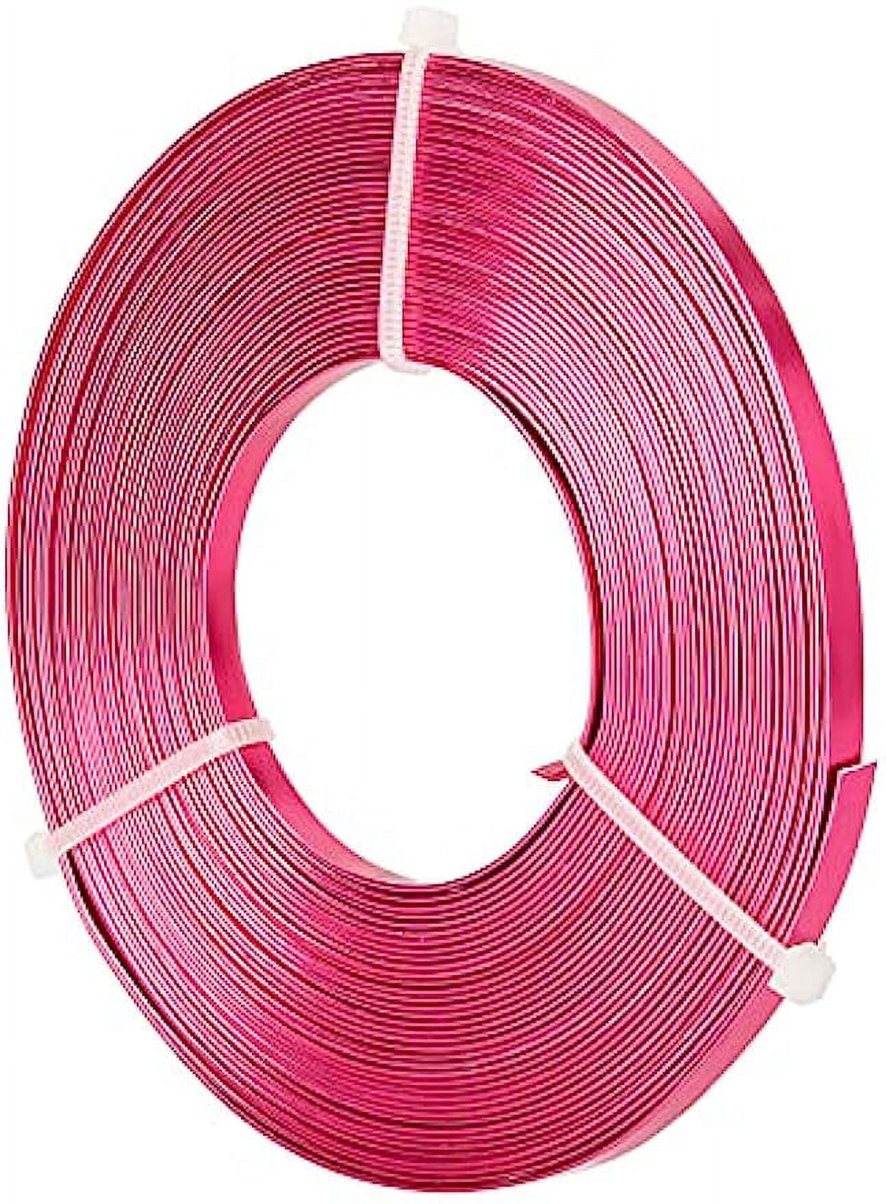 32FT 5mm Wide Flat Jewelry Craft Wire 18 Gauge Aluminum Wire for Bezel ...