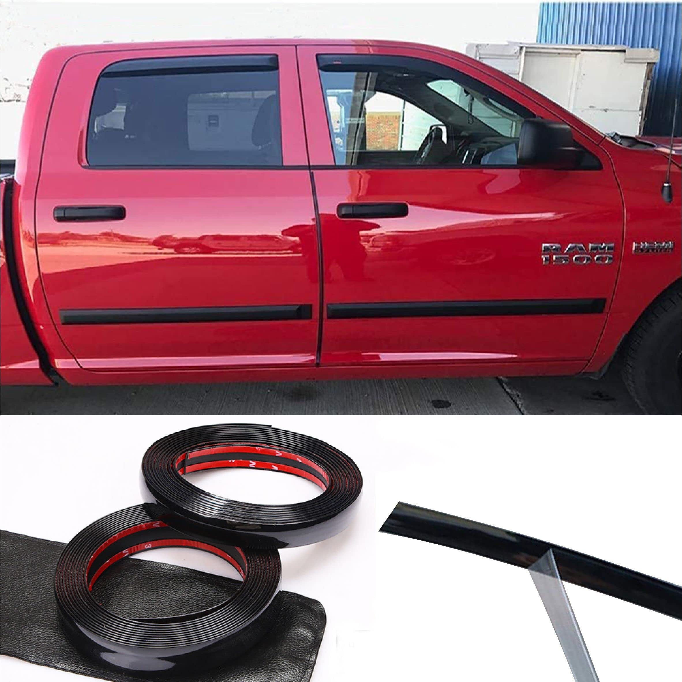 32Ft Automotive Car Exterior and Interior Molding Trim Universal Bumper ...